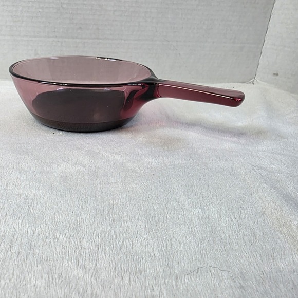 Corningware | Dining | Pyrex Corning Cranberry Glass Vision Ware Sauce ...